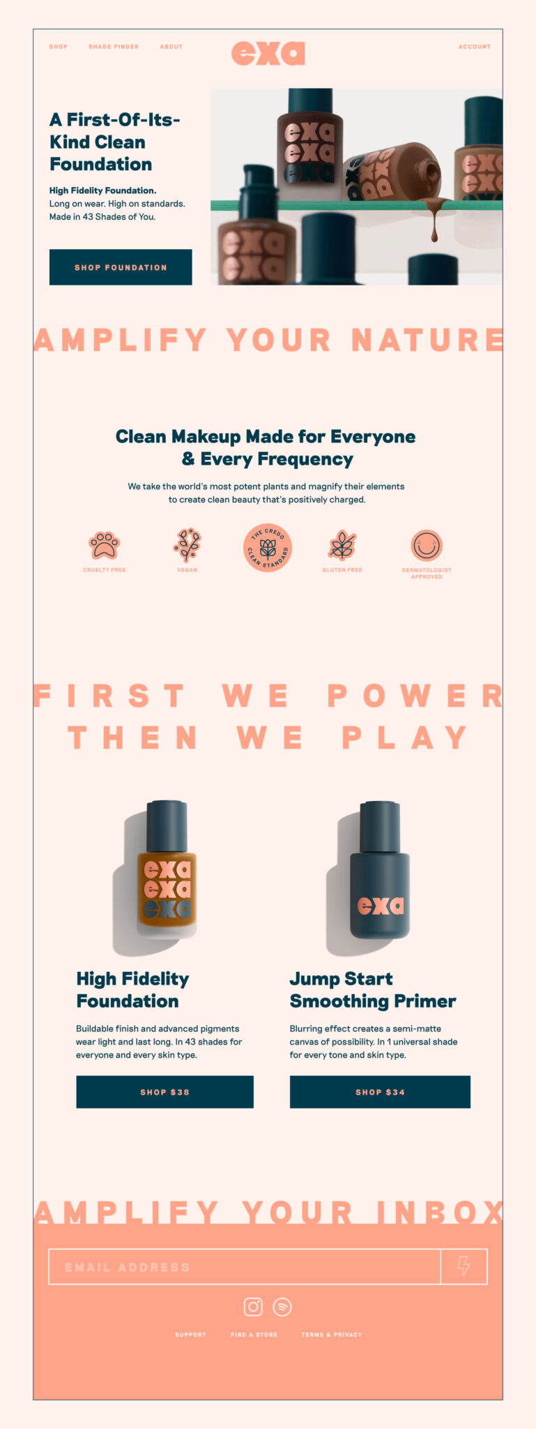 Exa | Brand Strategy | Package Design | Bartlett Brands